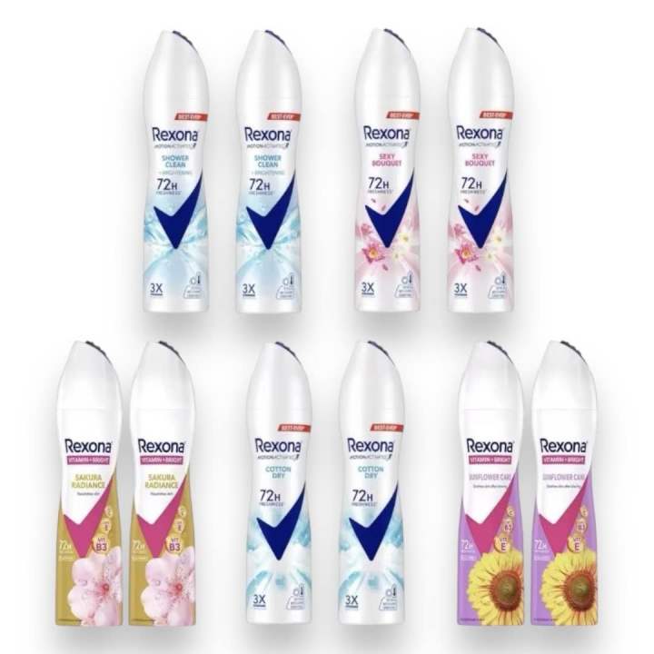 ผลิตภัณฑ์ระงับกลิ่นกาย เรโซน่า 135 มล แพ็ค 2 ขวด (เลือกสูตร) REXONA กด ...