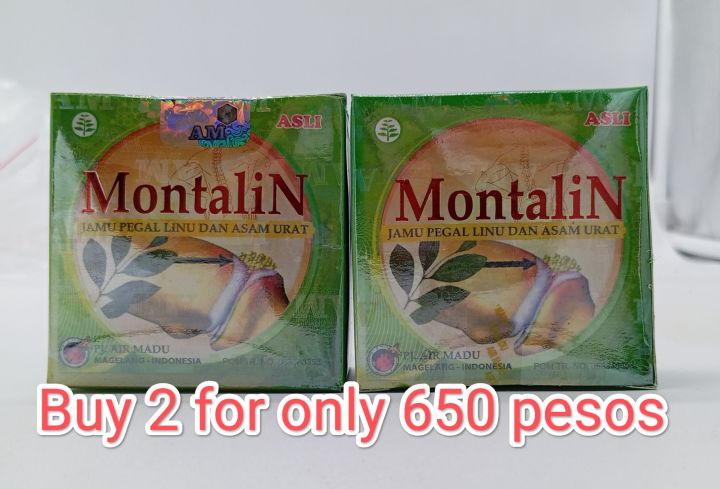 Montalin herbal capsule exp.08/06/2026 | Lazada PH