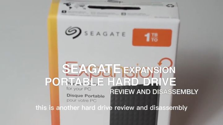 Seagate External Hard Drive Enclosure Portable 2.5" USB3.0 HDD External ...