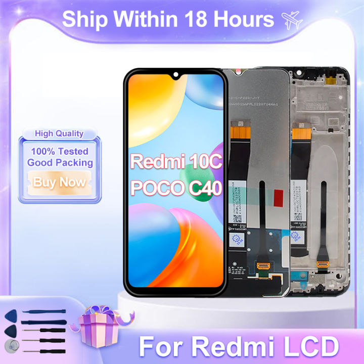 6.71" For Xiaomi Redmi 10C LCD Display Digitizer Assembly For Mi Poco ...