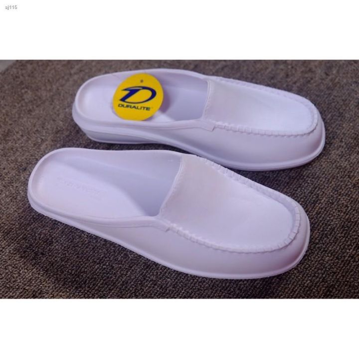 Duralite isabel women's slip on/half shoes for ladies in black and ...