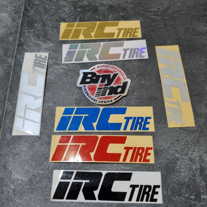 STICKER STIKER IRC TIRE CUTTING | Lazada Indonesia