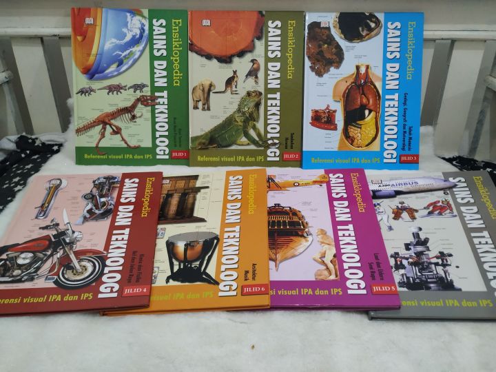 Ensiklopedia Sains dan Teknologi jilid lengkap 1-7 | Lazada Indonesia