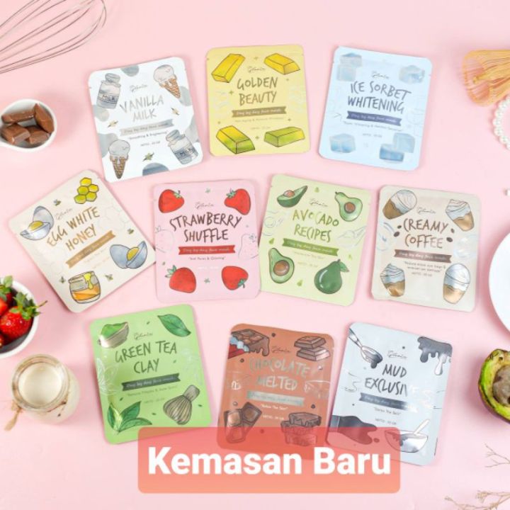 Masker bubuk organik Face mask serbuk | Lazada Indonesia