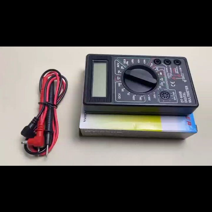 Multimeter Avometer Multitester Digital DT-830B DT830B - 10008499 ...