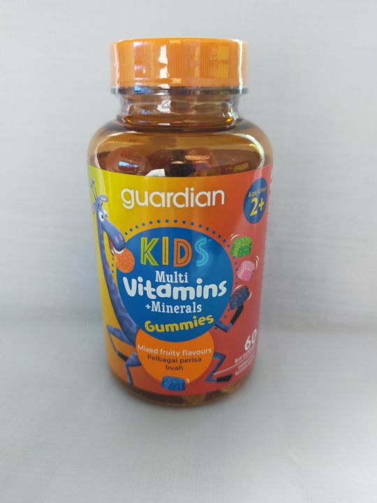 Guardian Multivitamin + Minerals Kids 60’s x 1( Exp : 2027) | Lazada