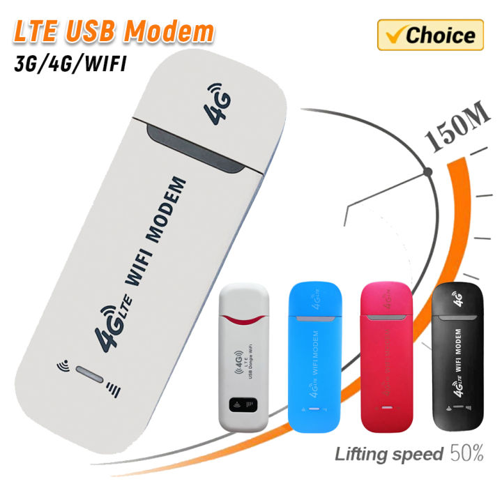 4G LTE Wireless USB Dongle Mobile Broadband 150Mbps Modem Stick Sim ...