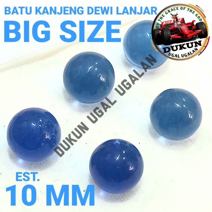 Big Size Batu Dewi Lanjar Pantai Utara Ukuran Besar 10 mm Bentuk Bulat ...