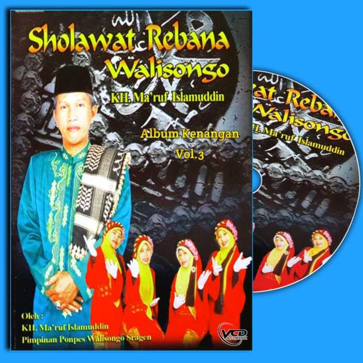 VCD LAGU SHOLAWAT WALI SONGO-LAGU SHOLAWAT LANGITAN-KASET DVD SHOLAWAT ...
