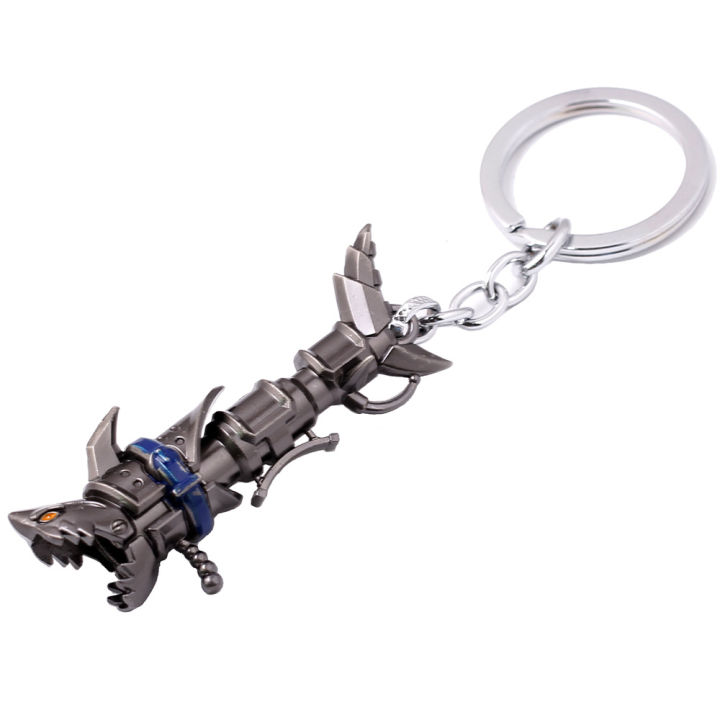 Arcane League of Legends Keychain Fashion Cartoon Pendant Arcane ...