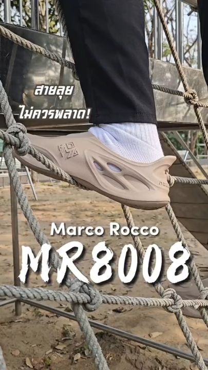 Marco Rocco รองเท้าแตะ รองเท้าหัวโต กันลื่น เบาสบาย พื้นนุ่มมาก รองเท้าแฟชั่น พื้นหนา กันน้ำ ...