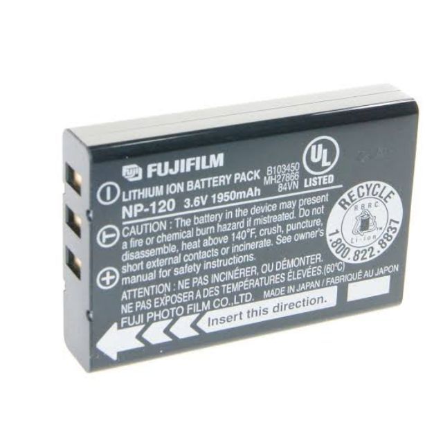 Fujifilm NP120 NP 120 Rechargeable Battery for F10 Camera | Lazada PH