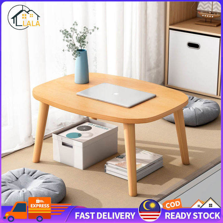 LALA Room Coffee Table Small Table Living Portable Wooden Mini Table ...