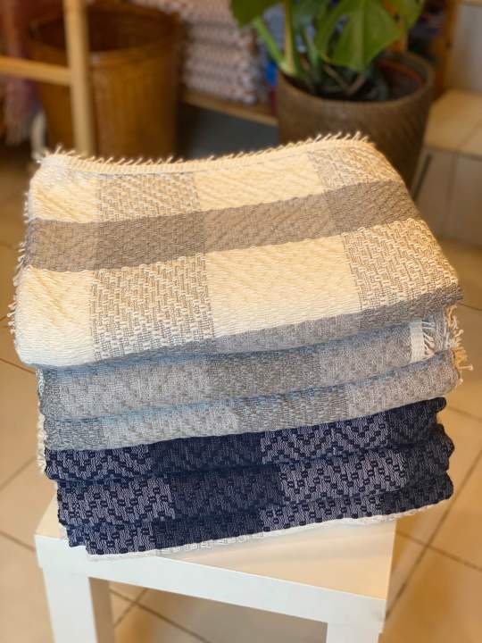 Inabel premium checkered blanket 88x57 inches | Lazada PH