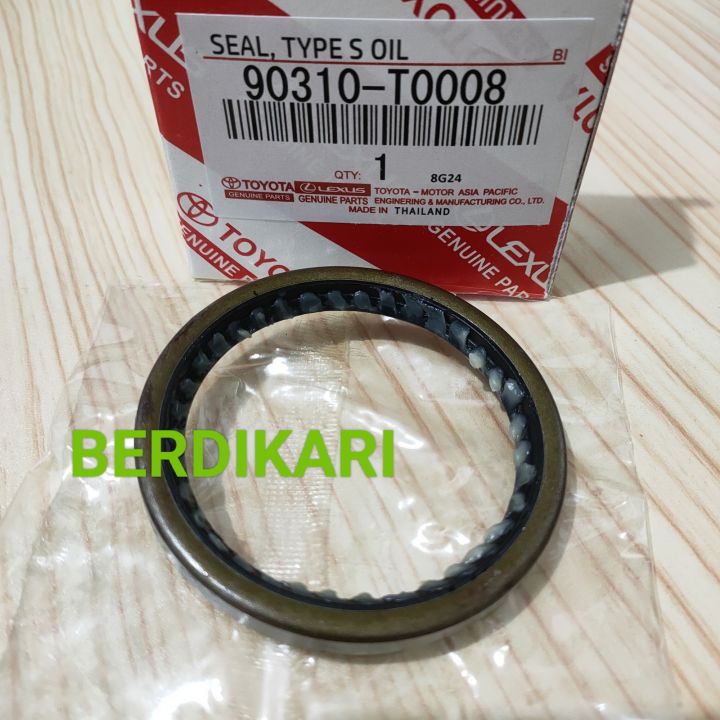 OIL OLI SEAL RODA BELAKANG TOYOTA HILUX VIGO REVO FORTUNER 90310-T0008 ...