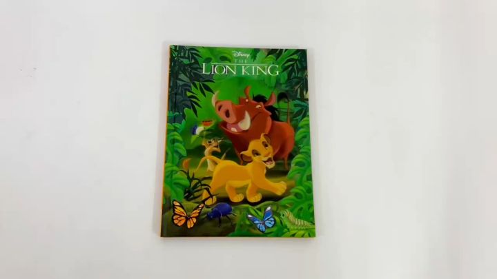 Disney Classics The Lion King Magic Readers Storybook with Lenticular ...