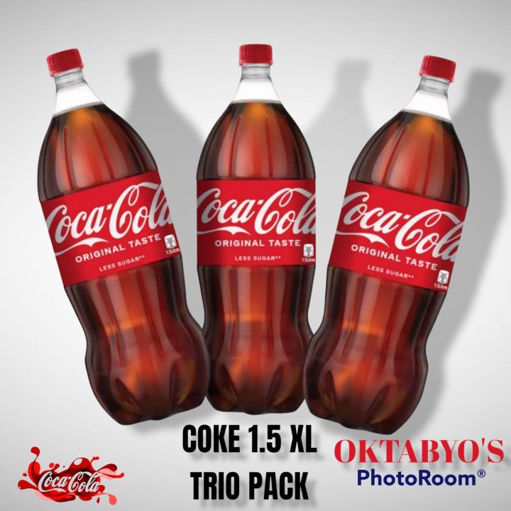 COKE 1.5 XL TRIO BUNDLE - GUARANTEED FRESH PRODUCT (LONG SHELF LIFE ...