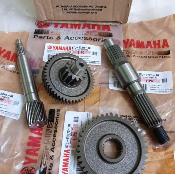 Gigi rasio as pully gardan gear box yamaha mio smile mio sporty mio ...