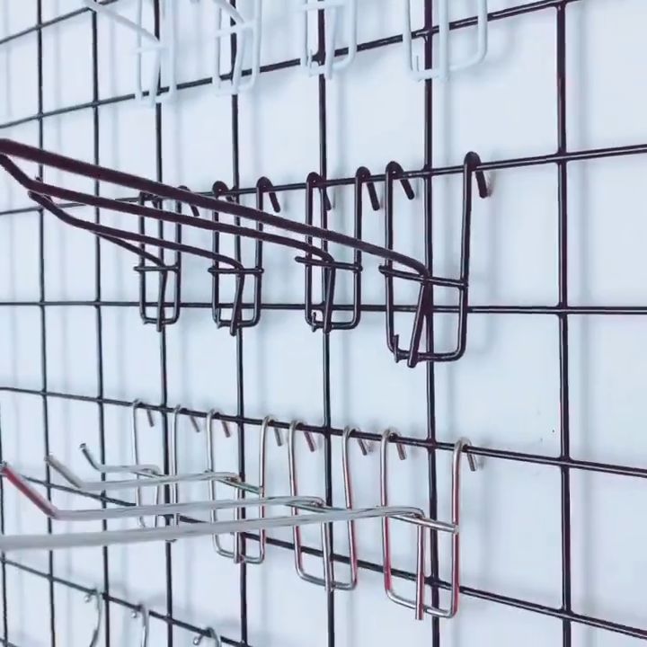 10Pcs 20CM Screen Hook Coated Wire Hook Home Living Organizers Store ...