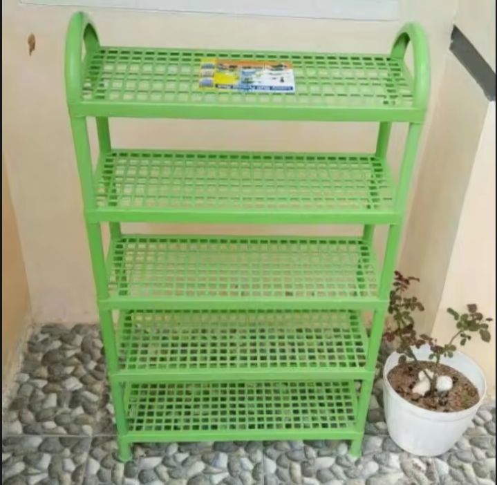 Rak sepatu 5 susun tebal/Rak sandal | Lazada Indonesia