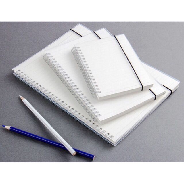 A5 Basic Spiral Notebook with pp cover and rope Notebook with Garter A5 ...