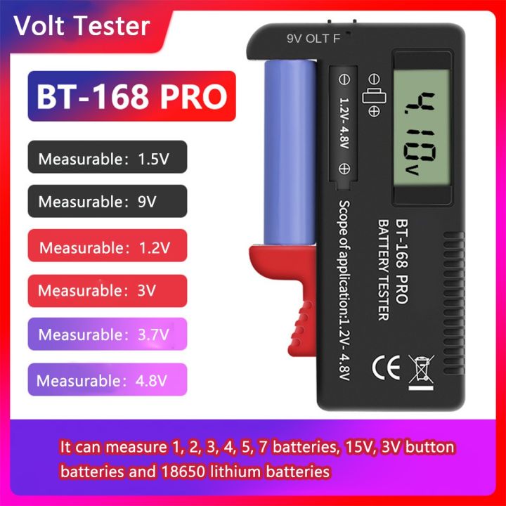 Battery Capacity Tester Indicator Equipment Universal Testing Tool ...