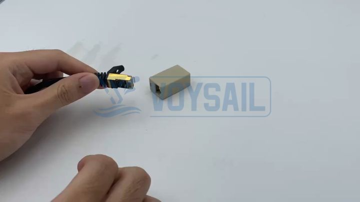 Rj45 Plastic Connector Coupler Cat7/ Cat6/ Cat5e Lan Ethernet Cable ...