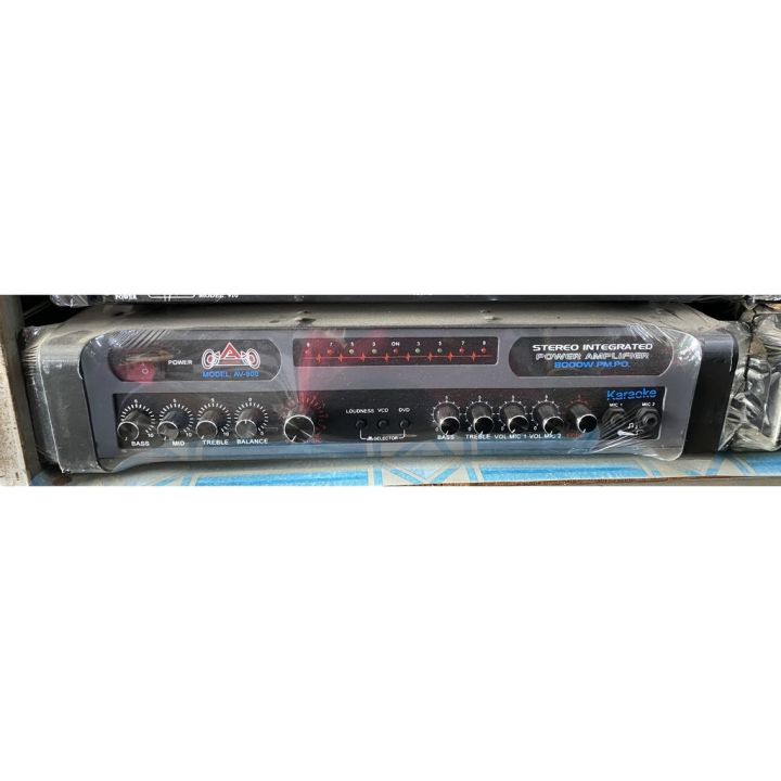 แอมป์ขยายเสียง A-TECHNIC รุ่น AV 900 USB | Lazada.co.th