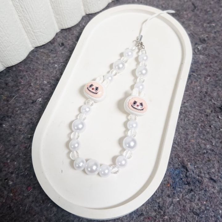 Gantungan hp labubu face phone strap labubu/ tali Lanyard labubu phone ...