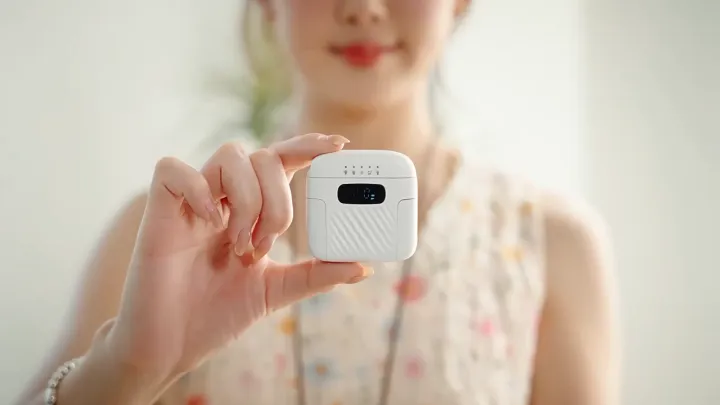 ไมค์ไร้สาย M8 mini พอร์ตType-C ลดเสียงรอบข้าง ระยะสัญญาณ 20 เมตร ...