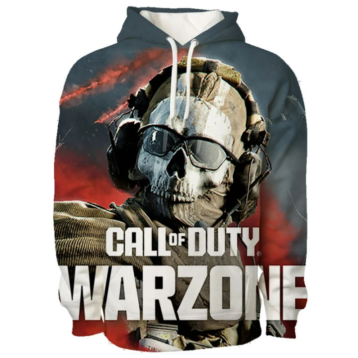 Pop Game Call of Duty Warzone 3D Printed Hoodie Men's and Women's ...