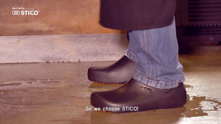 STICO KOREA Kitchen Chef Antislip Comfort Safety Clog Shoes NEC-03 | Lazada