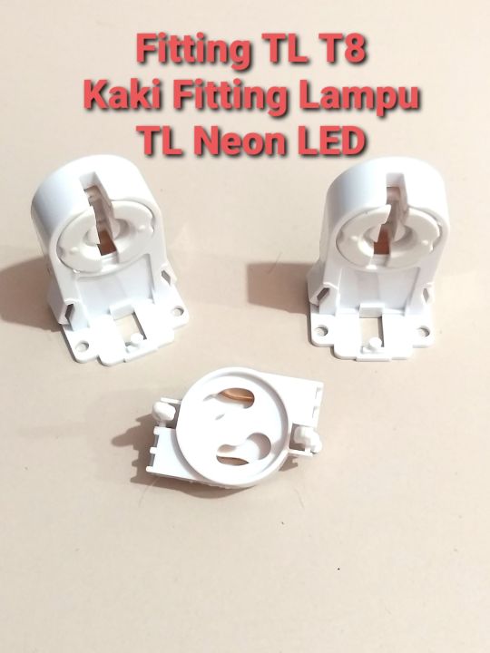Fitting TL T8 Kaki Fitting Lampu TL Neon Led Dan Dudukan STARTER ...