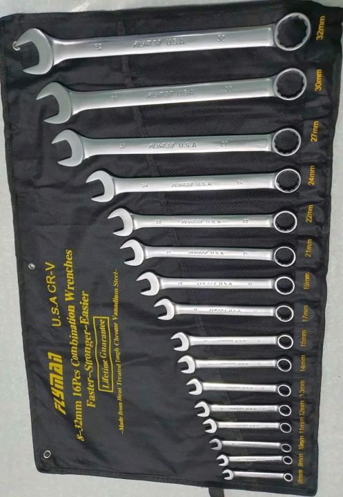 FLYMAN COMBINATION WRENCH SET 16pcs and 14pcs | Lazada PH