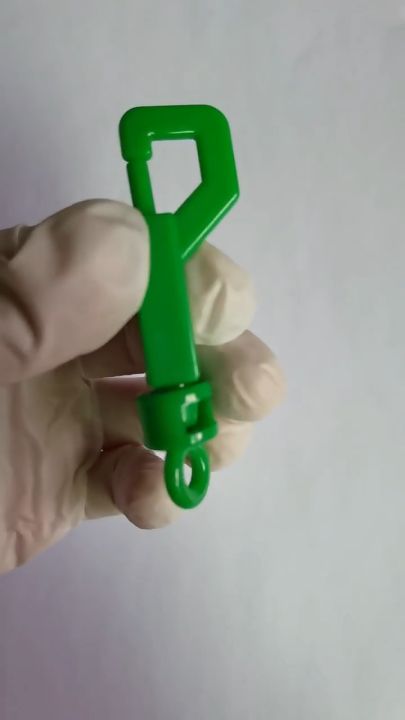 11Pcs Bird cage lock Plastic door hook lock P Spring lock for rabbit ...