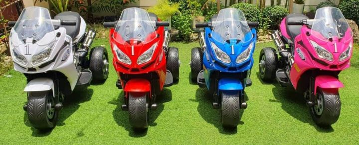 GS1 BMW Motorbike Ride on Motorbike for Kids HAND DRIVE | Lazada PH