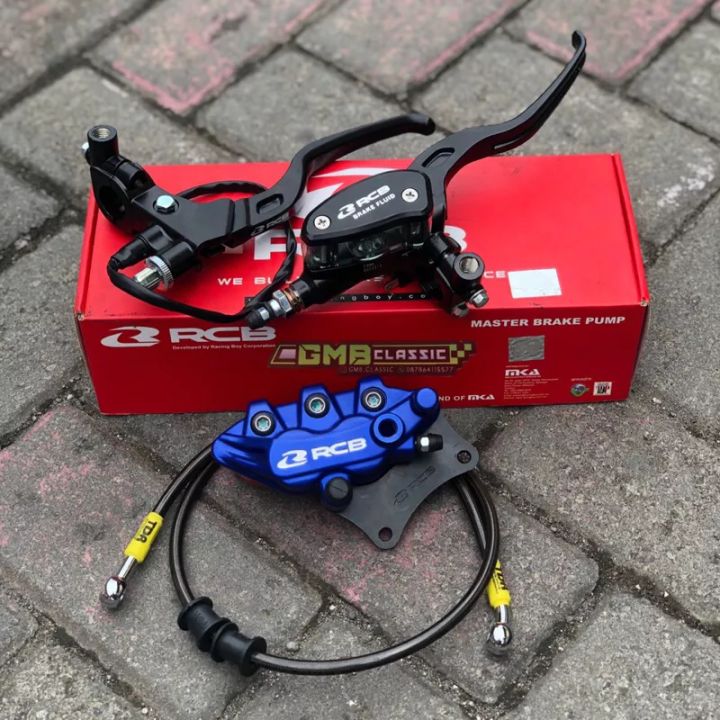 master rem rcb sett kaliper rcb dan selang rem tdr 90cm original master ...