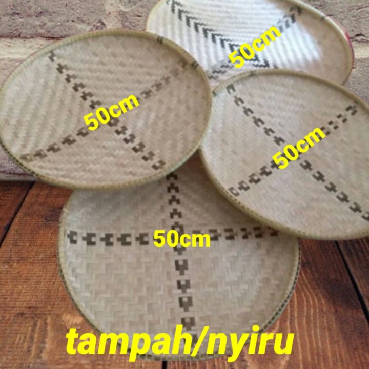tampah bambu nyiru bambu nampan bambu anyaman bambu tradisional ...