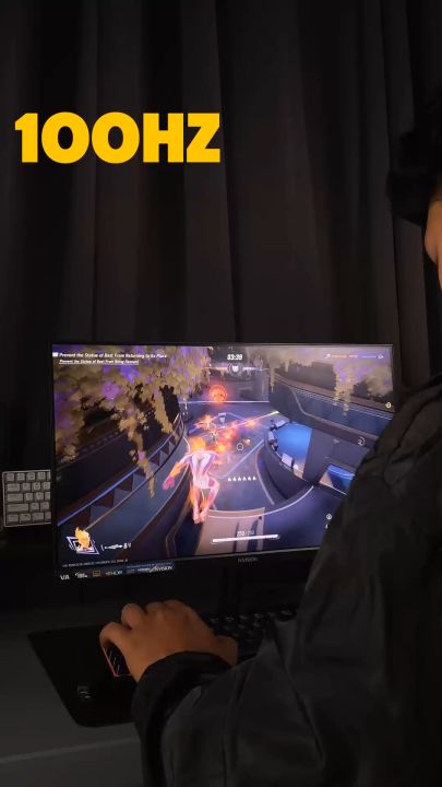 Nvision 25 Inch Monitor 100Hz Framless Flat FHD Gaming Monitor For ...