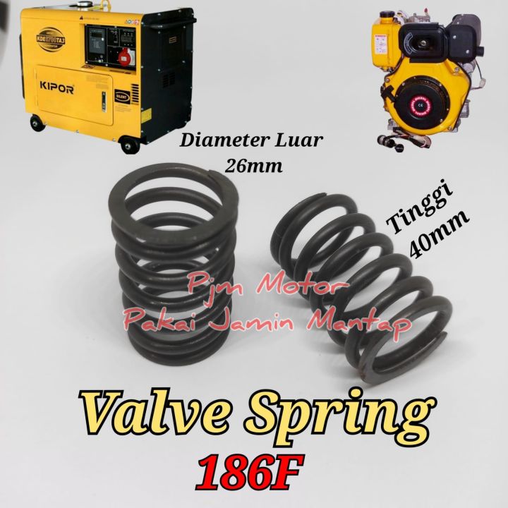 186 Spring Valve Per klep mesin pengerak dan genset kipor silent kama ...