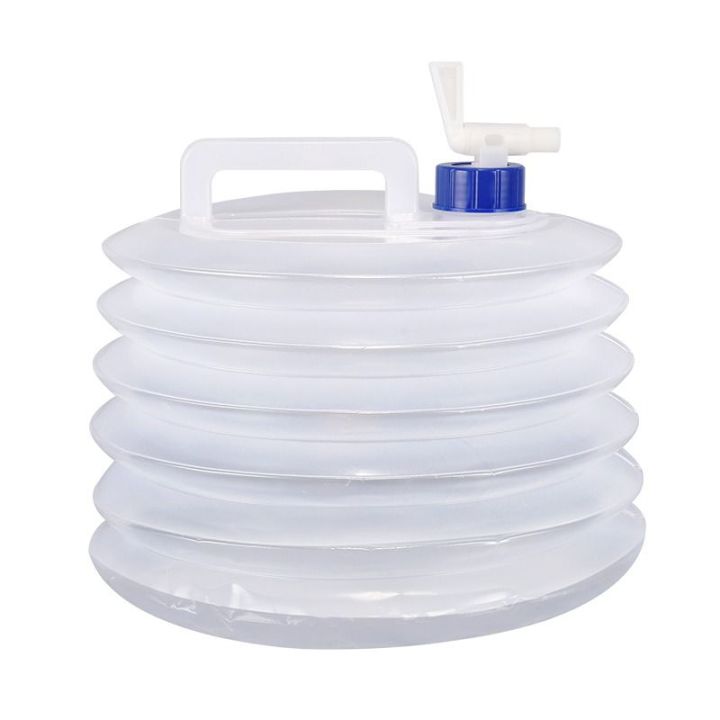 Outdoor Foldable Bucket Portable Water Bag Compressed Car Water Tank ...