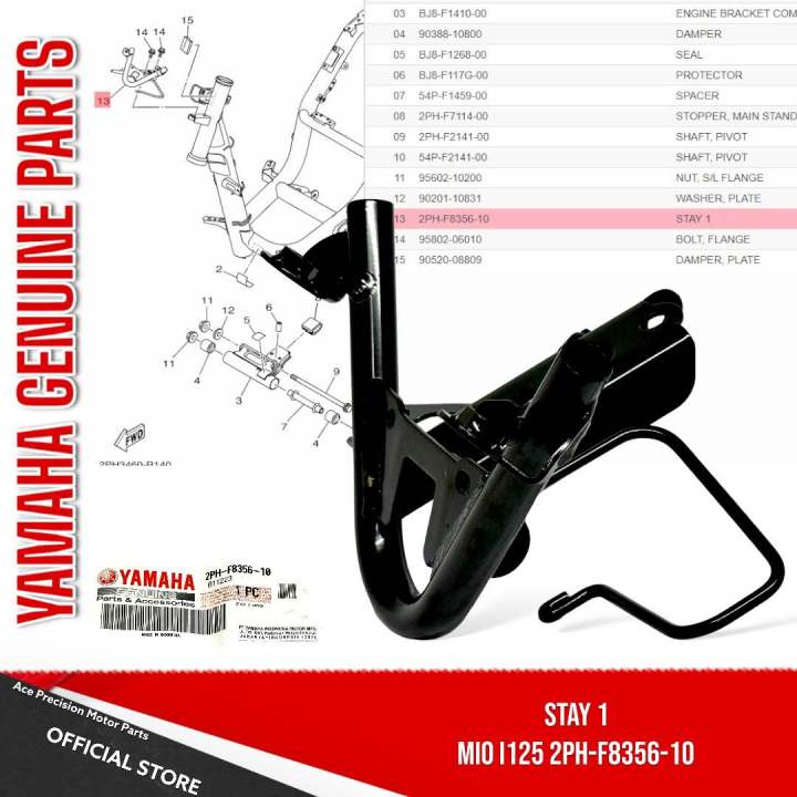 Yamaha Genuine Stay 1 Mio i125 2PH-F8356-10 | Lazada PH