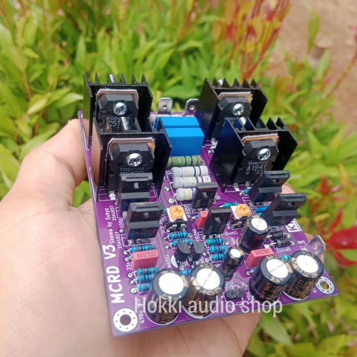 Kit driver power amplifier MCRD V3 dobel layer komponen original cocok ...