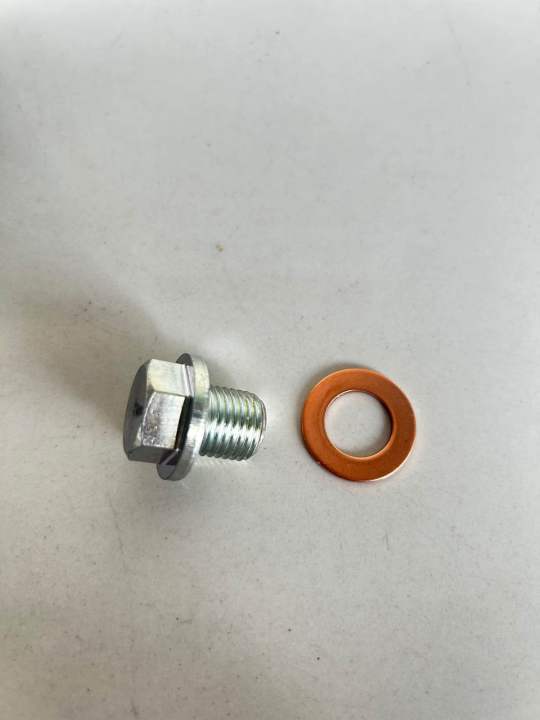 Genuine Isuzu Engine Drain Plug with Gasket Crosswind XT/XL/XUV ...
