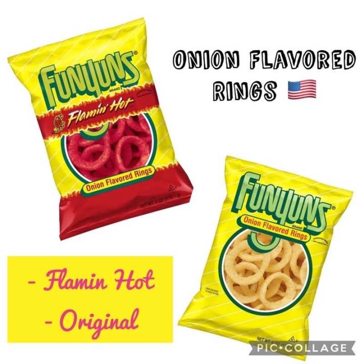 🇺🇸Funyuns Original/ Hot Spicy Onion Flavored Rings | Lazada Singapore