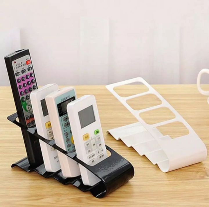 Remote Control Stand Holder Rack / Rak Tempat Penyimpan Remote TV AC ...