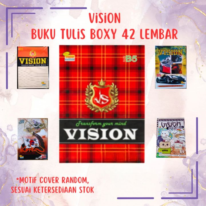 Buku vision 42 lembar 1 pak isi 6 (B5) | Lazada Indonesia