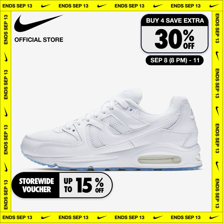 Nike Men's Air Max Command Shoes - White ไนกี้ รองเท้าผู้ชาย Air Max ...