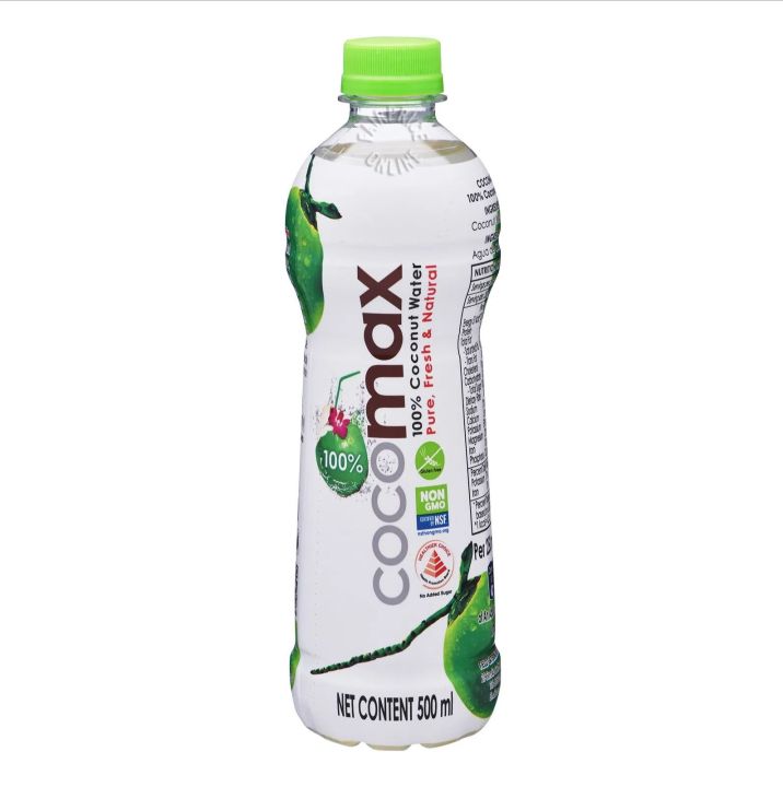 Cocomax Pure Coconut Water, Pure Fresh and Natural 500ml | Lazada