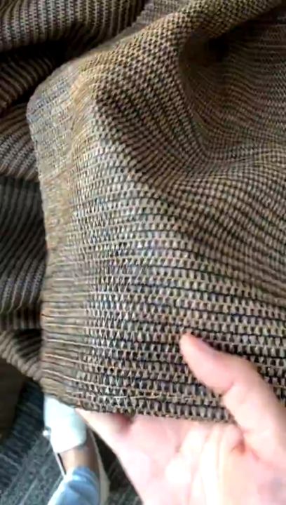 THICK 4mx9m brown 95% UV resistant sun shade net outdoor garden shade ...